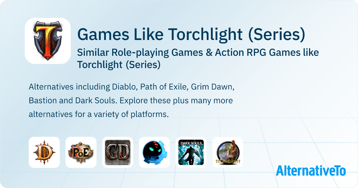 Games Like Torchlight (Series): Similar Role-playing Games | AlternativeTo