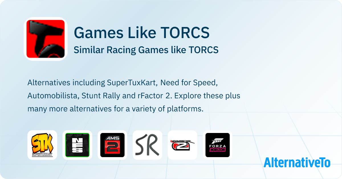 Games Like TORCS: Similar Racing Games 2026 | AlternativeTo