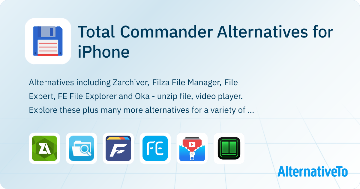 Total Commander Alternatives for iPhone: Top 7 File Managers ...