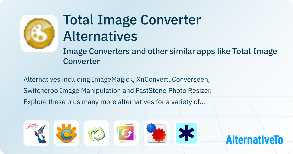 Total Image Converter Alternatives: Top 12 Image Converters & Similar ...