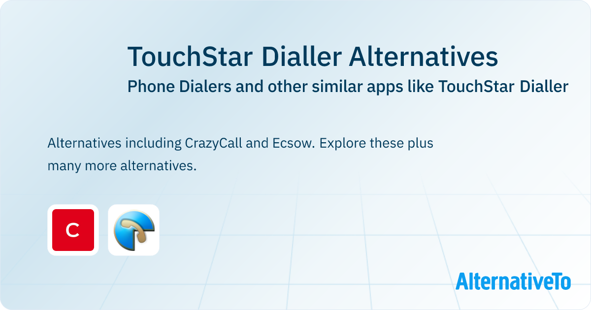 TouchStar Dialler Alternatives: Top 2 Phone Dialers & Similar Apps ...