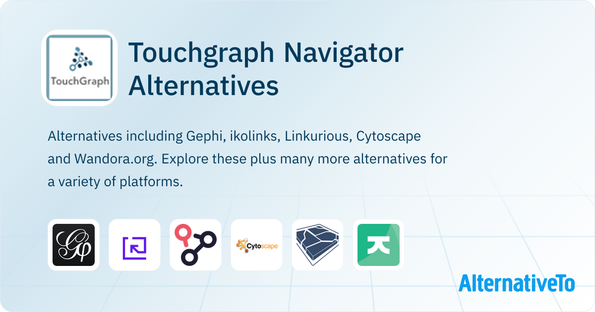 Touchgraph Navigator Alternatives - Explore Similar Software ...