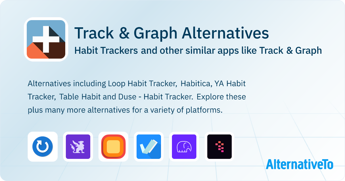 Track & Graph Alternatives: Top 12 Habit Trackers & Similar Apps ...