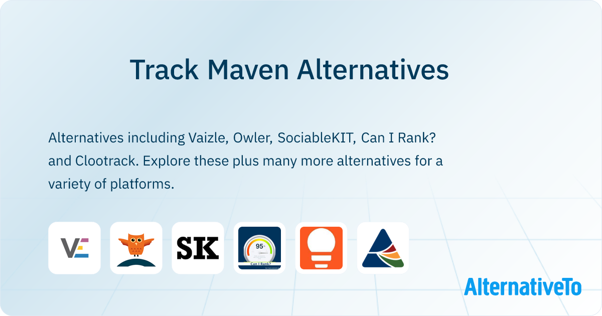Track Maven Alternatives - Explore Similar Sites & Apps | AlternativeTo
