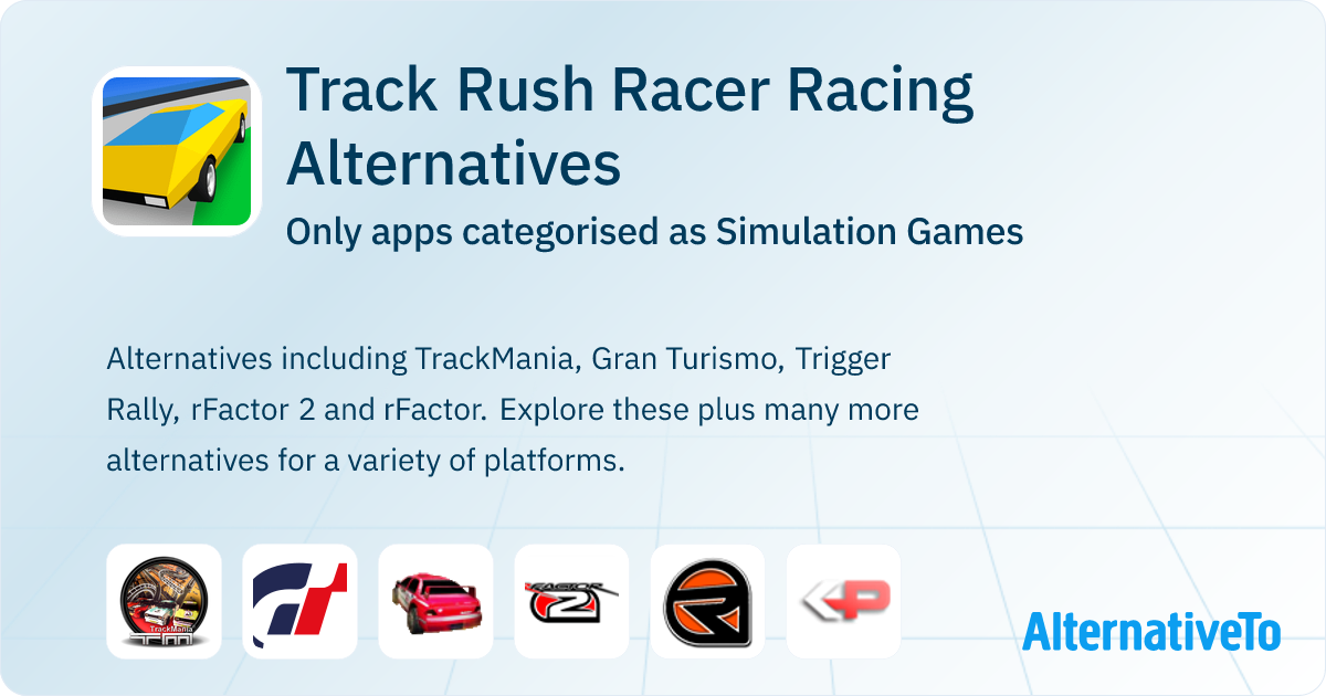 Track Rush Racer Racing Alternatives: Top 8 Simulation Games ...