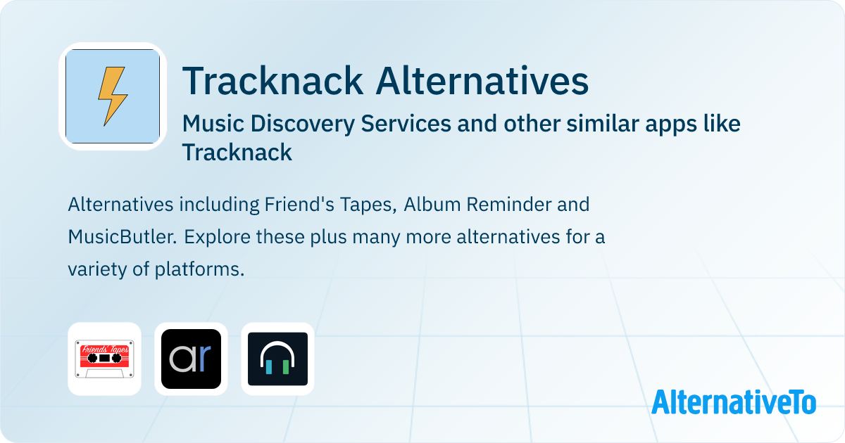 Tracknack Alternatives: Top 3 Music Discovery Services & Similar ...