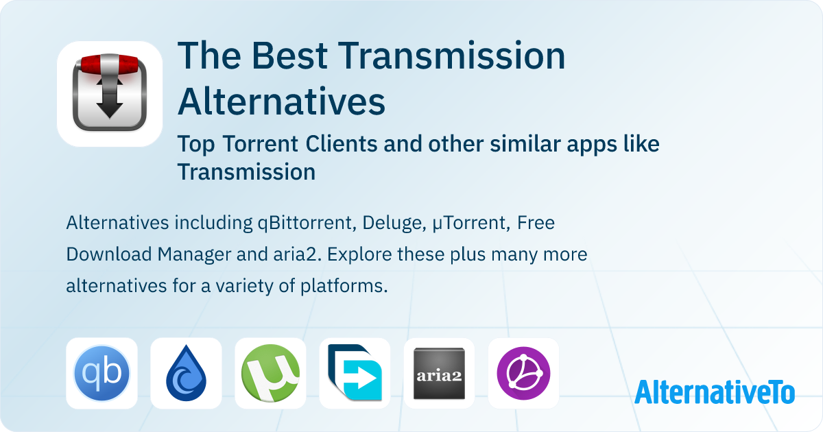 Best Transmission Alternatives: Top Torrent Clients in 2026 | AlternativeTo