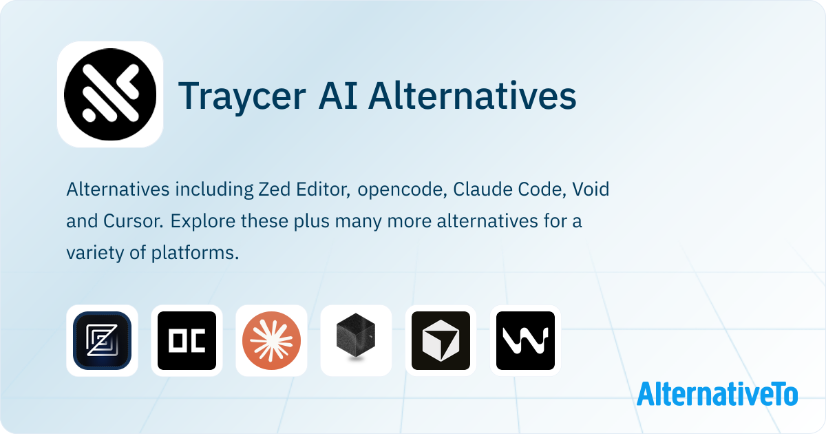 Traycer AI Alternatives - Explore Similar Software | AlternativeTo