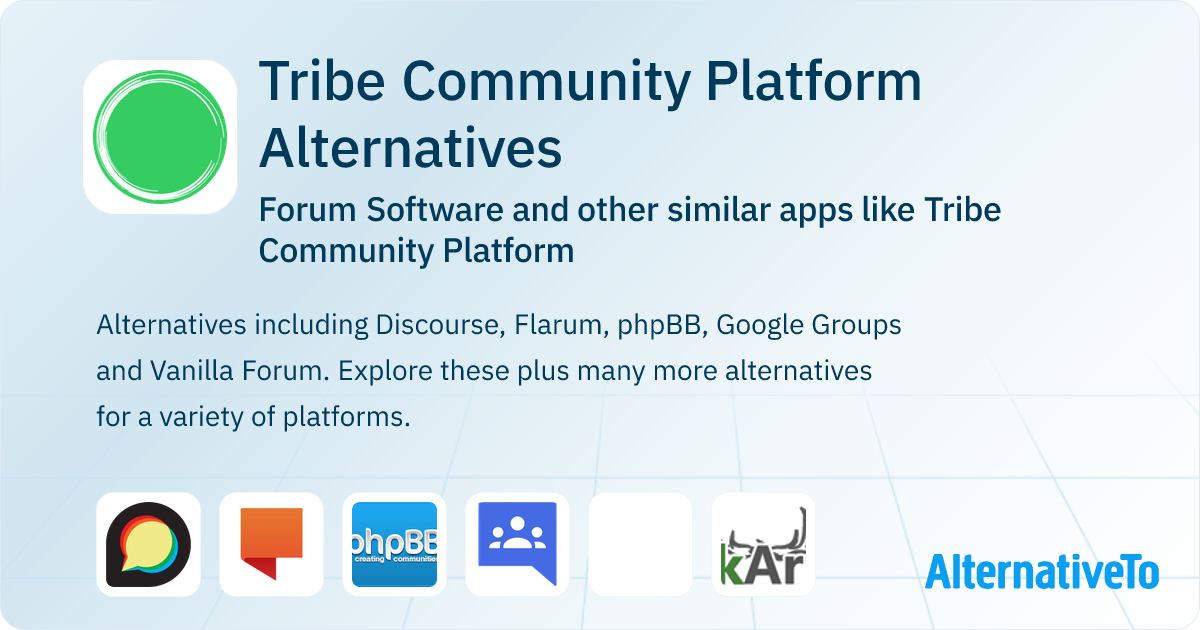 Tribe Community Platform Alternatives: Top 12 Forum Software & Similar ...