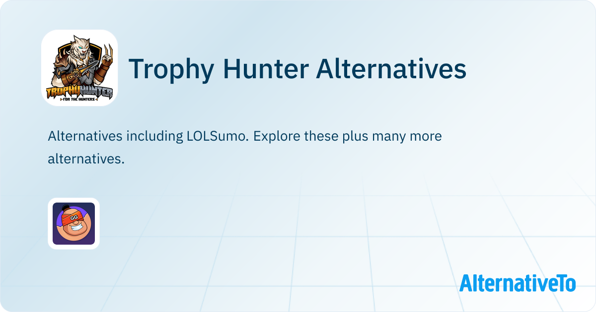 Trophy Hunter Alternatives - Explore Similar Apps & Services ...