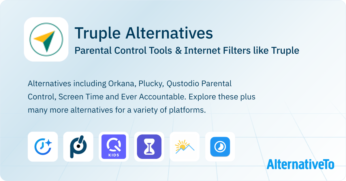 Truple Alternatives: Top 12 Parental Control Tools | AlternativeTo