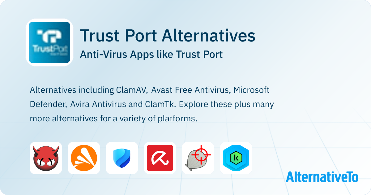 Trust Port Alternatives: Top 12 Anti-Virus & Similar Apps | AlternativeTo
