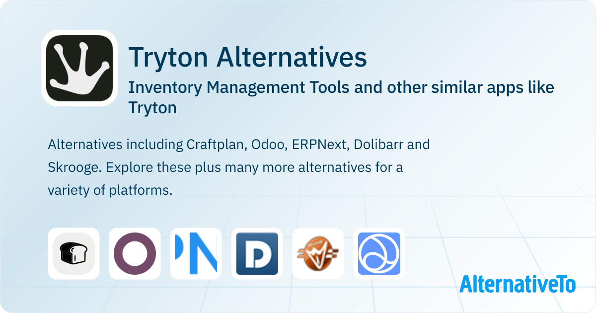 Tryton Alternatives: Top 12 Inventory Management Tools & Similar Apps ...