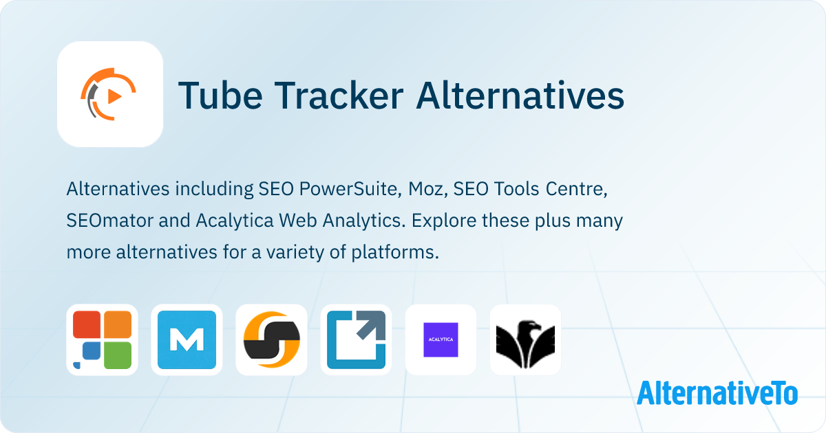 Tube Tracker Alternatives - Explore Similar Software | AlternativeTo
