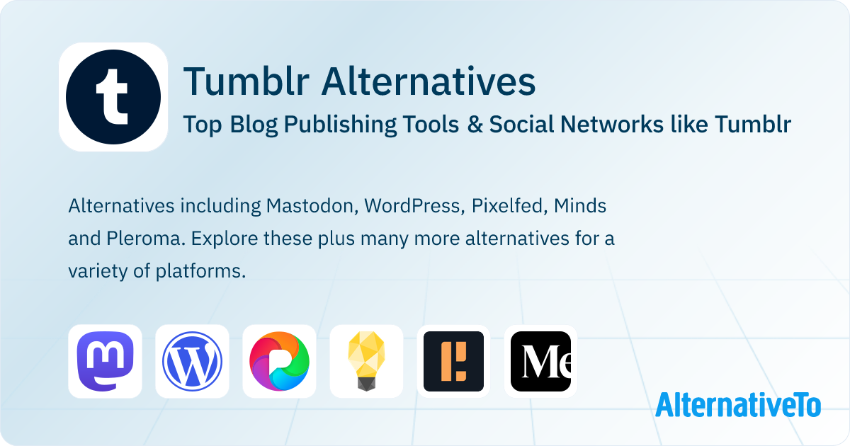 Great Tumblr Alternatives: Top Blog Publishing Tools in 2026 ...