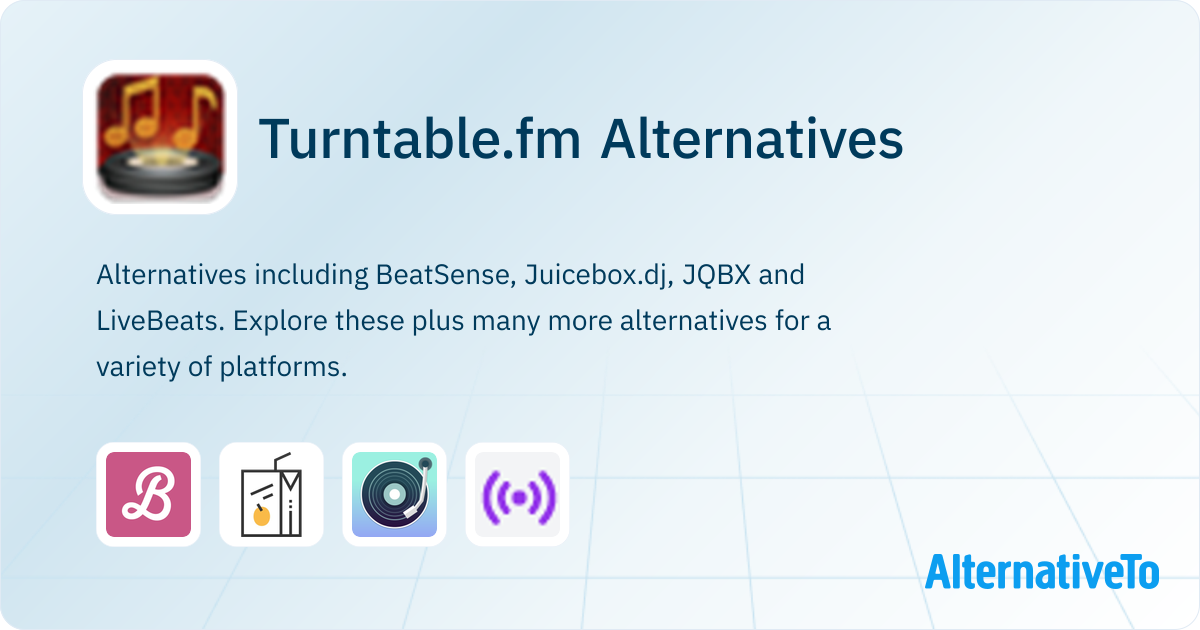 Turntable.fm Alternatives - Explore Similar Apps & Services | AlternativeTo