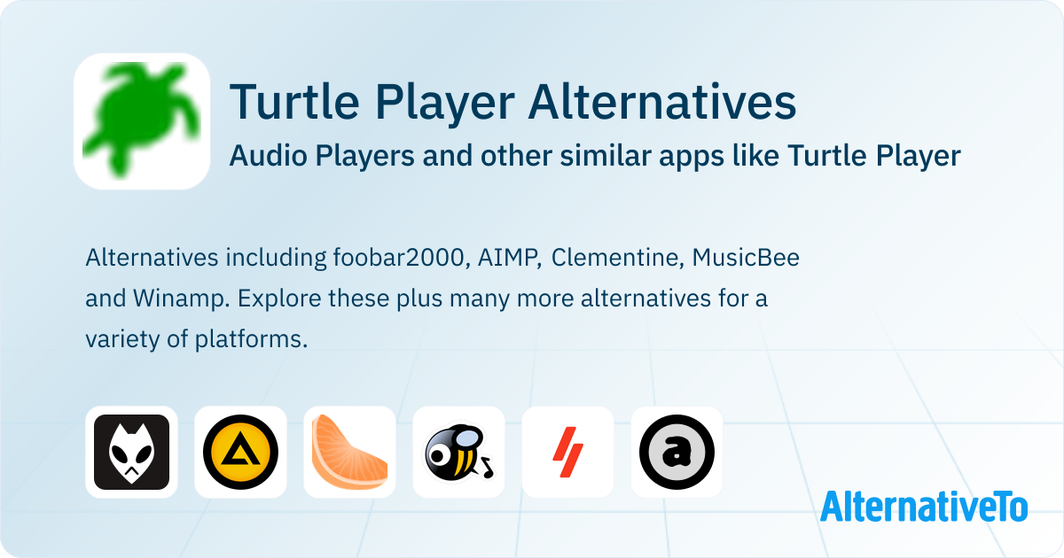 Turtle Player Alternatives: Top 12 Audio Players & Similar Apps ...