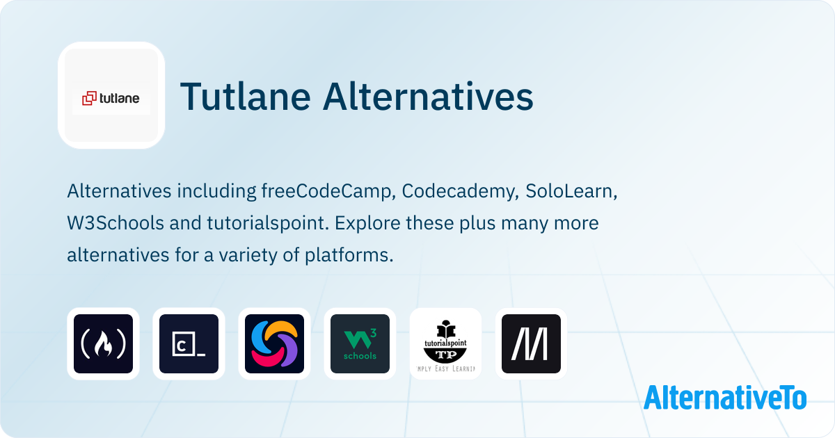 Tutlane Alternatives - Explore Similar Sites & Apps | AlternativeTo
