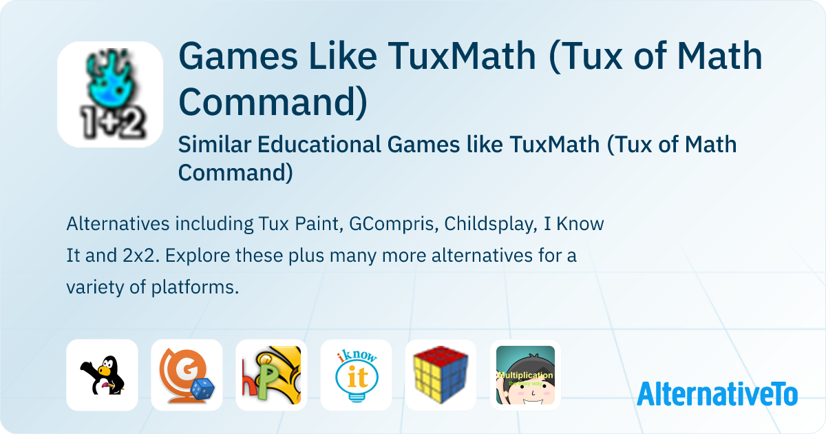 Games Like TuxMath (Tux of Math Command): Similar Educational Games ...