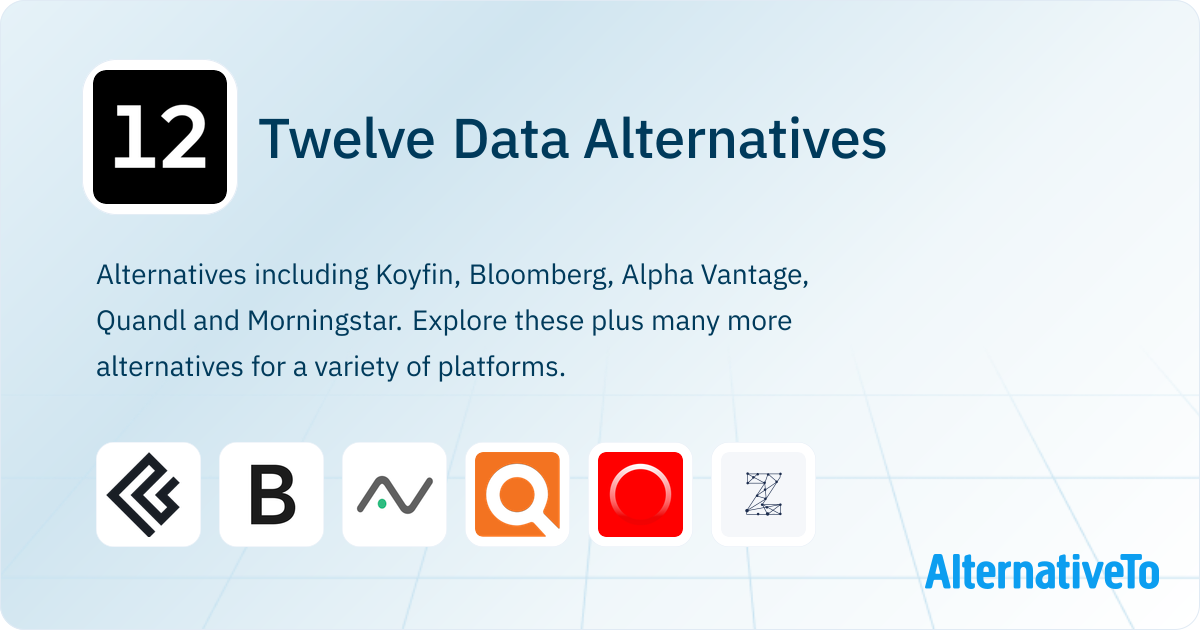 Twelve Data Alternatives - Explore Similar Sites & Apps | AlternativeTo