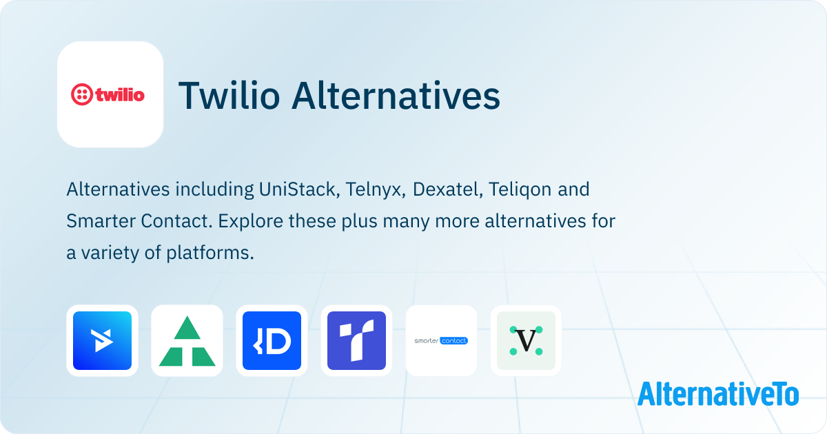 12 Twilio Alternatives: Similar Sites & Apps in 2026 | AlternativeTo