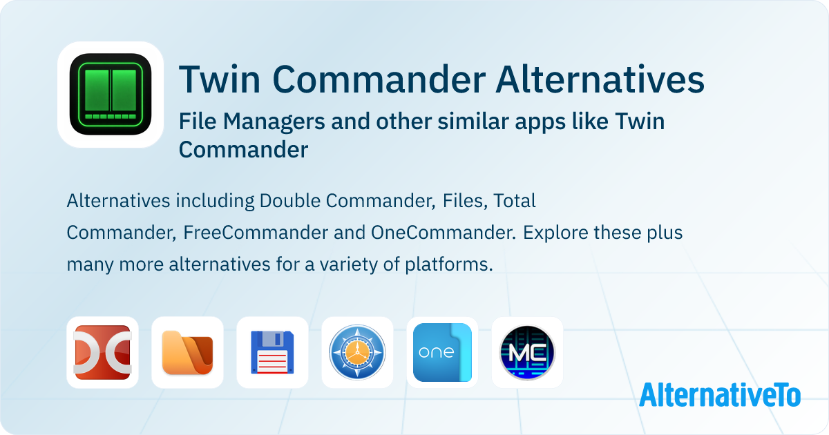 Twin Commander Alternatives: Top 10 File Managers & Similar Apps ...