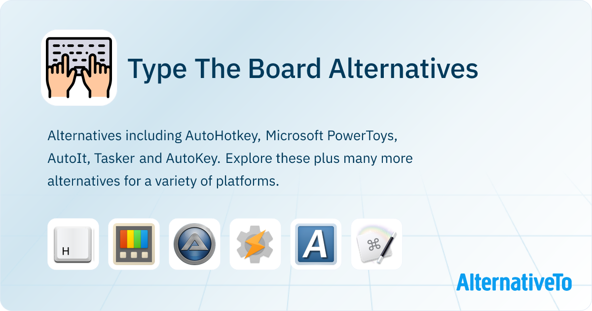 Type The Board Alternatives - Explore Similar Software | AlternativeTo