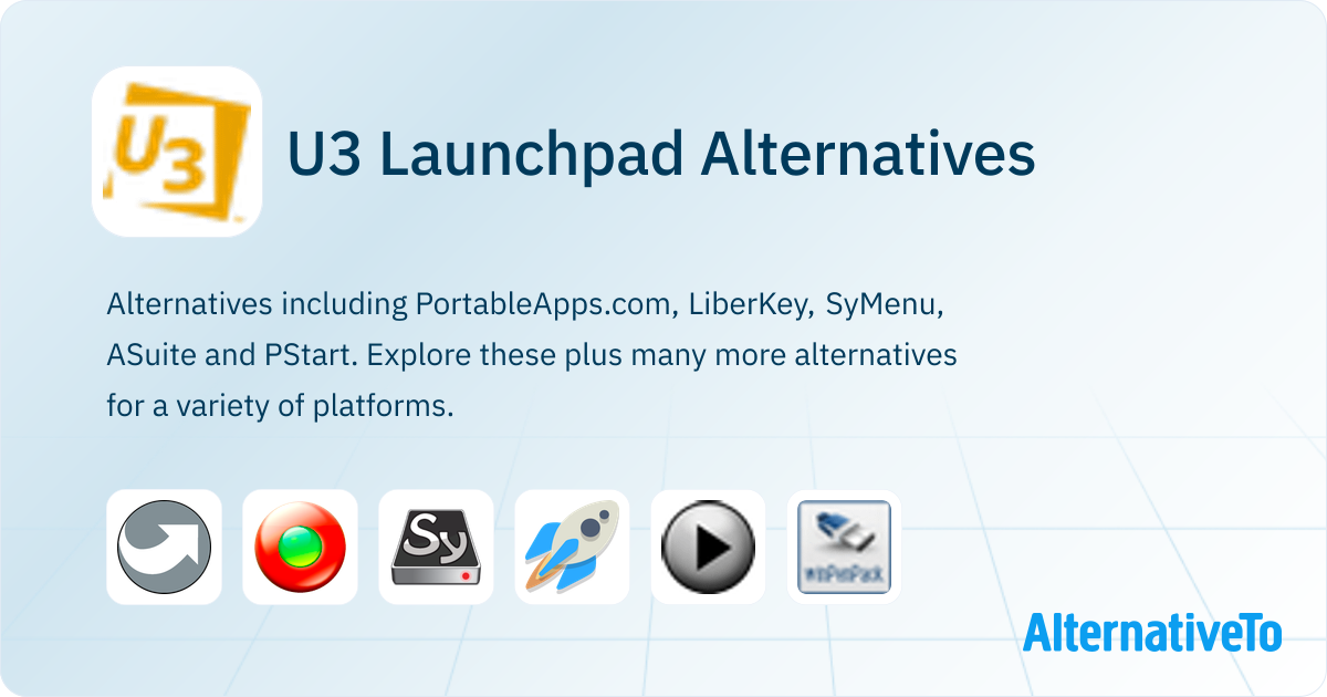 U3 Launchpad Alternatives - Explore Similar Software | AlternativeTo
