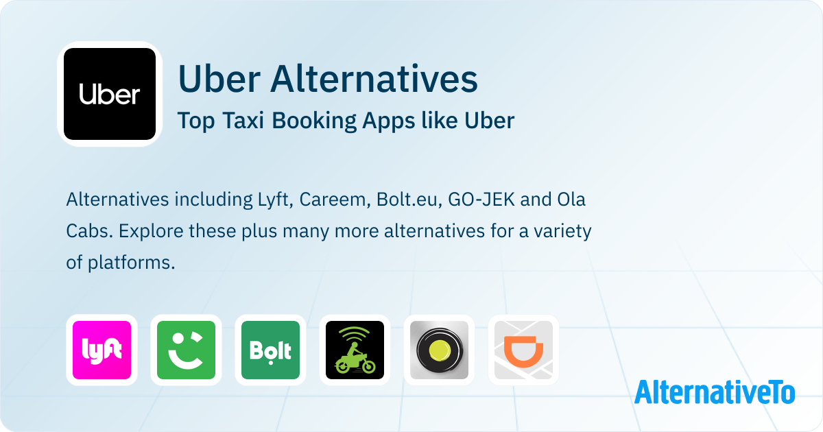 Great Uber Alternatives: Top Taxi Booking Apps in 2024 | AlternativeTo