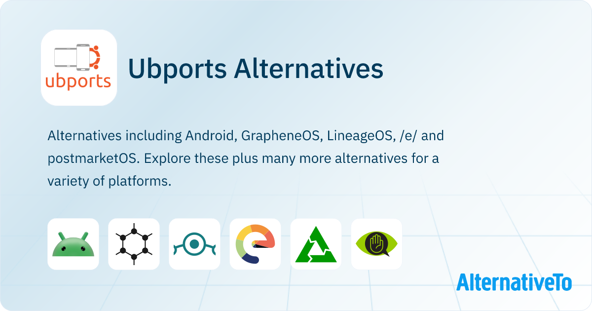12 Great Ubports Alternatives: Top Similar Software in 2025 | AlternativeTo