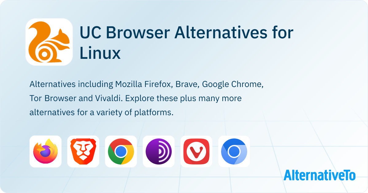 UC Browser Alternatives for Linux: Top 12 Web Browsers | AlternativeTo