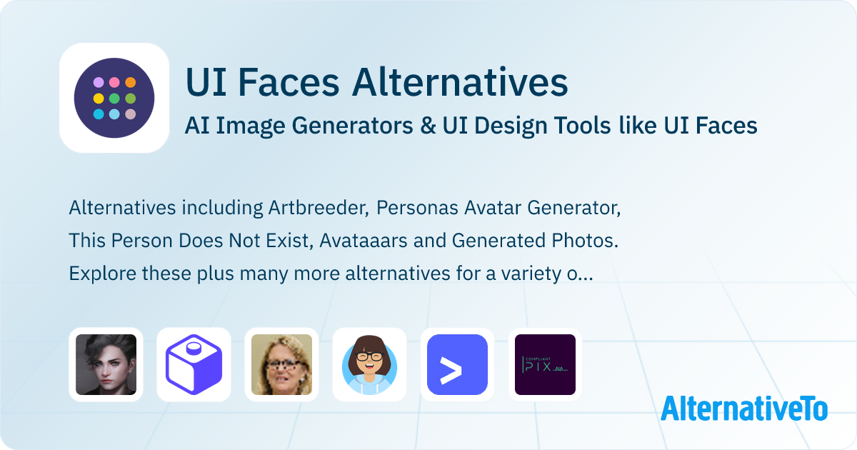 UI Faces Alternatives: Top 8 AI Image Generators | AlternativeTo