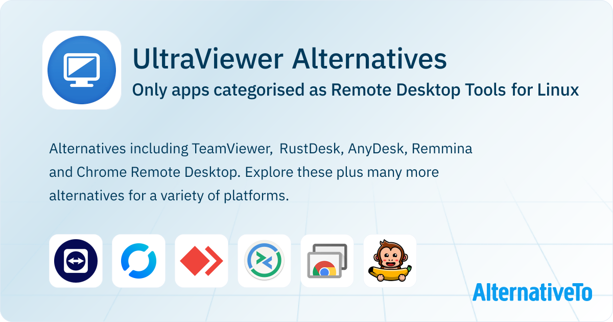 UltraViewer Alternatives for Linux: Top 12 Remote Desktop Tools ...