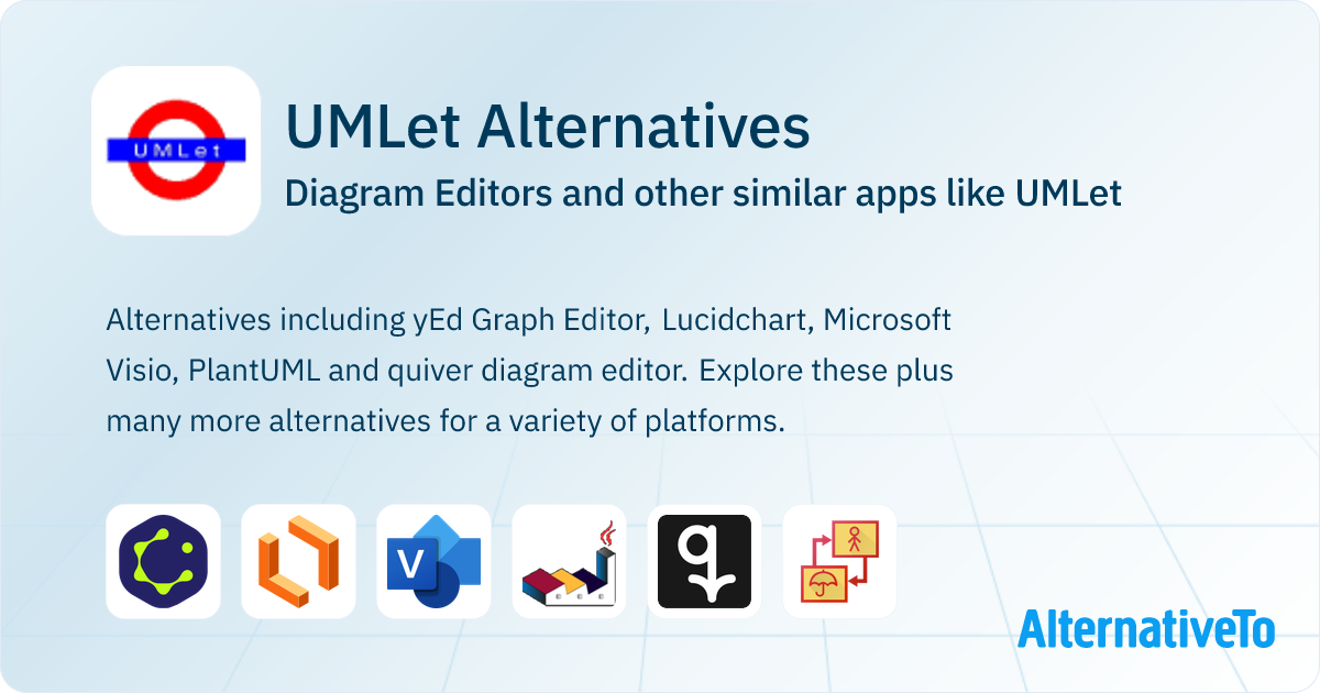 UMLet Alternatives: Top 12 Diagram Editors & Similar Apps | AlternativeTo