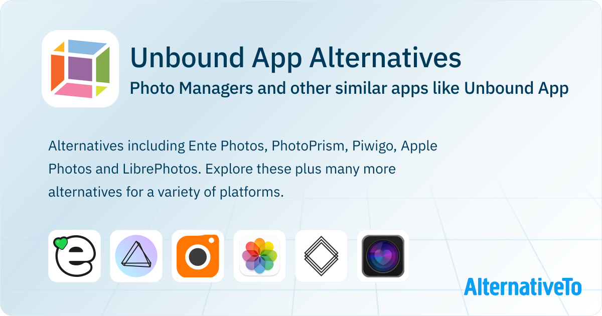 Unbound App Alternatives: Top 14 Photo Managers & Similar Apps ...