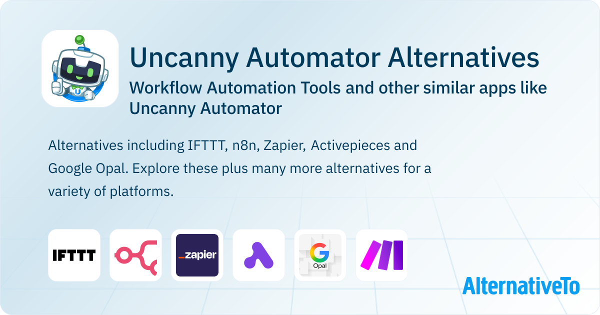 Uncanny Automator Alternatives: Top 13 Workflow Automation Tools ...