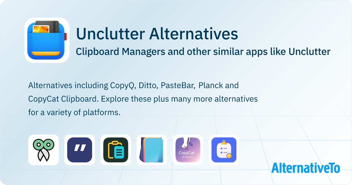 Unclutter Alternatives: Top 12 Clipboard Managers & Similar Apps ...