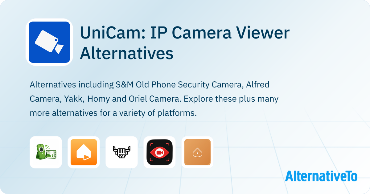 UniCam: IP Camera Viewer Alternatives - Explore Similar Apps ...