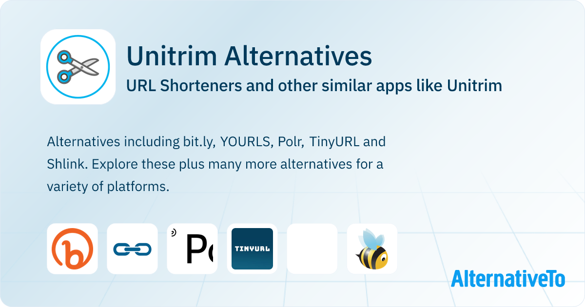 Unitrim Alternatives: Top 12 URL Shorteners & Similar Websites ...