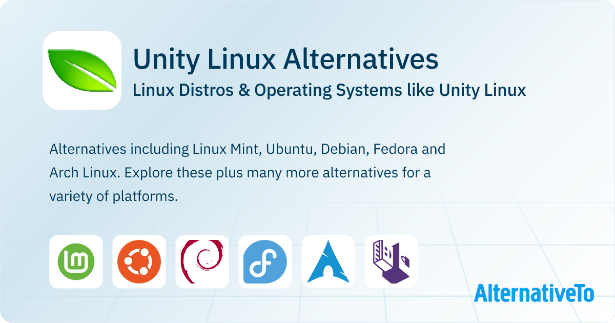 Unity Linux Alternatives: Top 12 Linux Distros | AlternativeTo