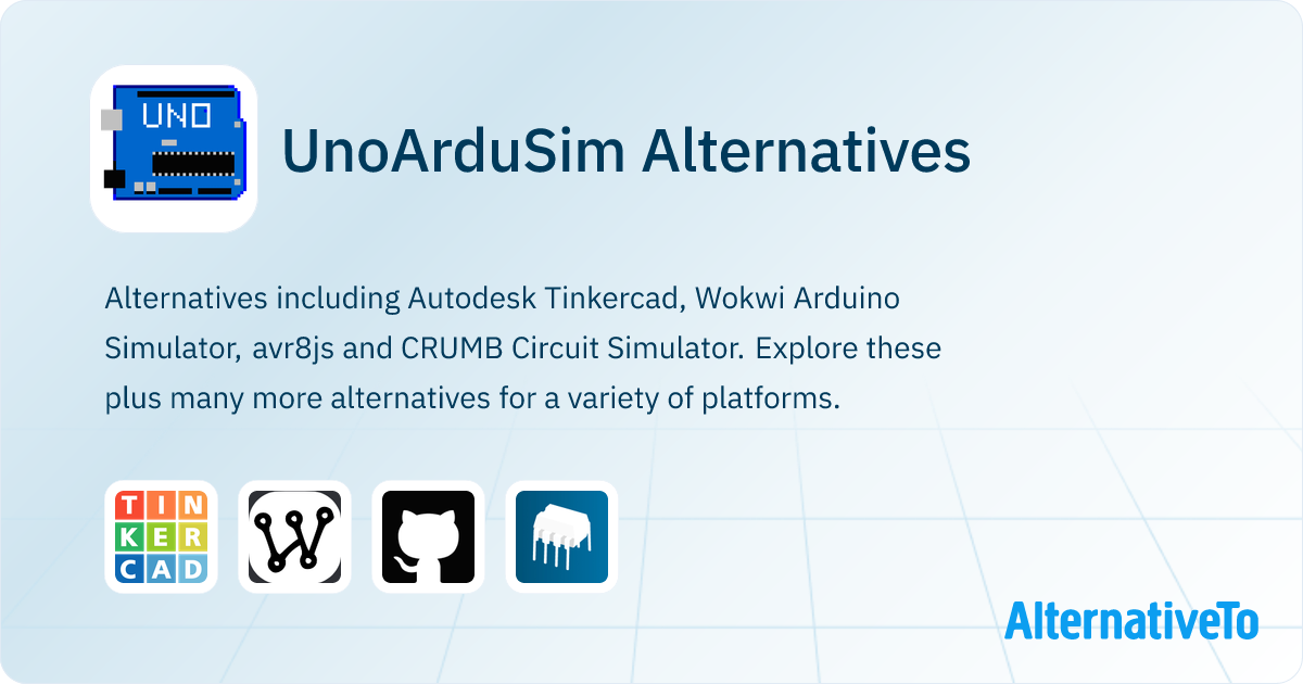 UnoArduSim Alternatives - Explore Similar Software | AlternativeTo