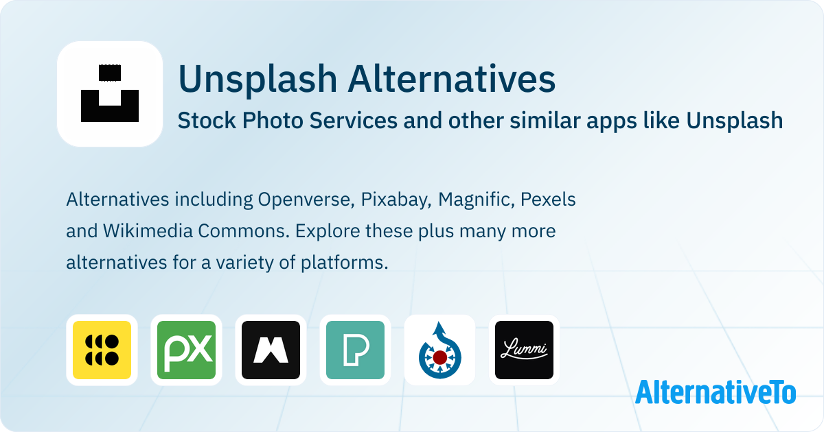 Unsplash Alternatives: Similar Stock Photo Services 2025 | AlternativeTo