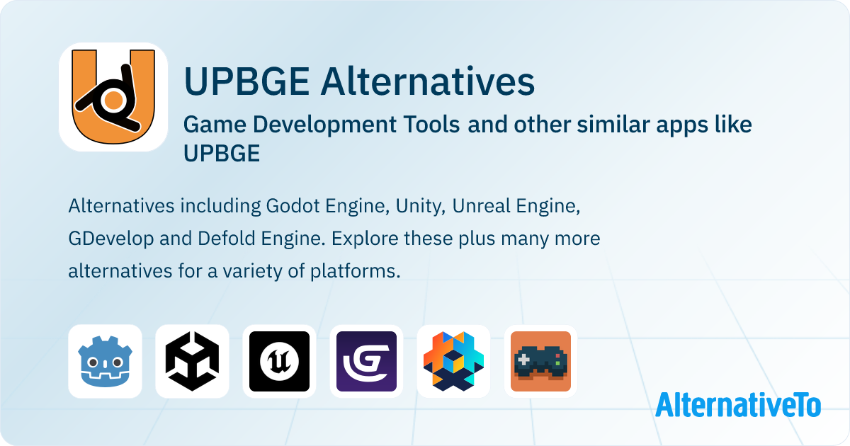 UPBGE Alternatives: Top 12 Game Development Tools & Similar Apps ...