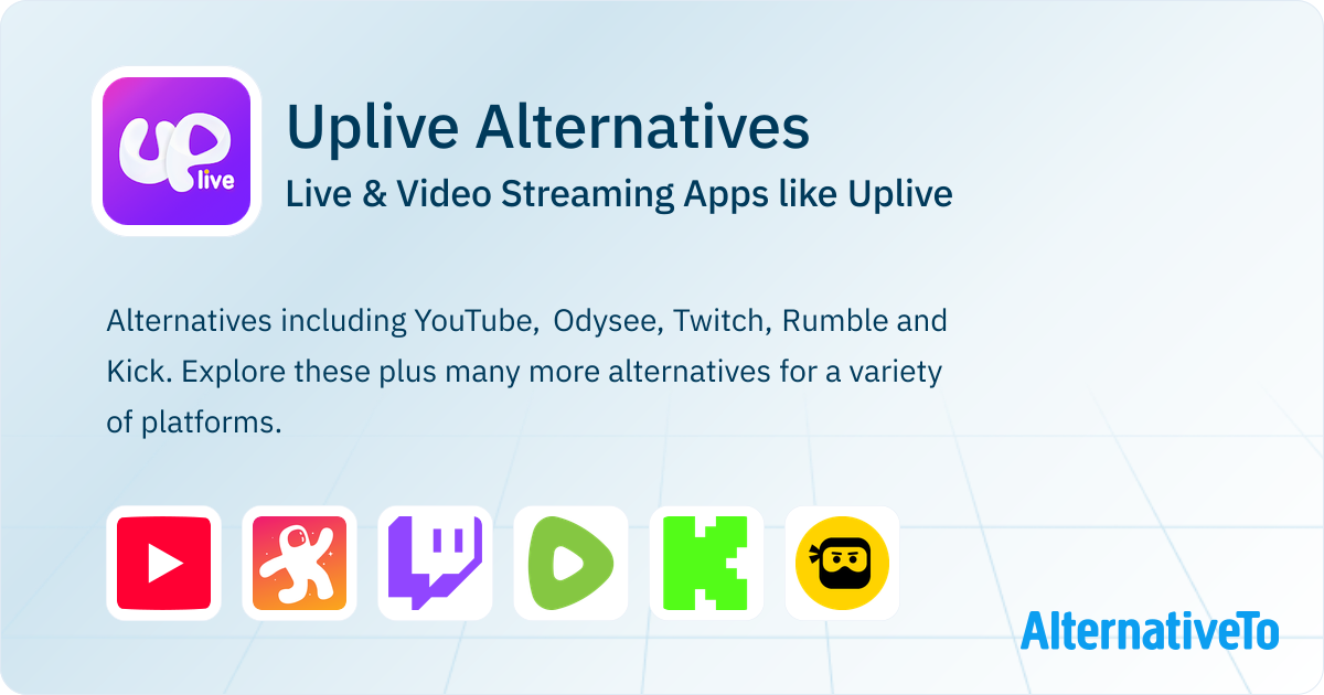 Uplive Alternatives: Top 22 Live & Video Streaming Apps | AlternativeTo