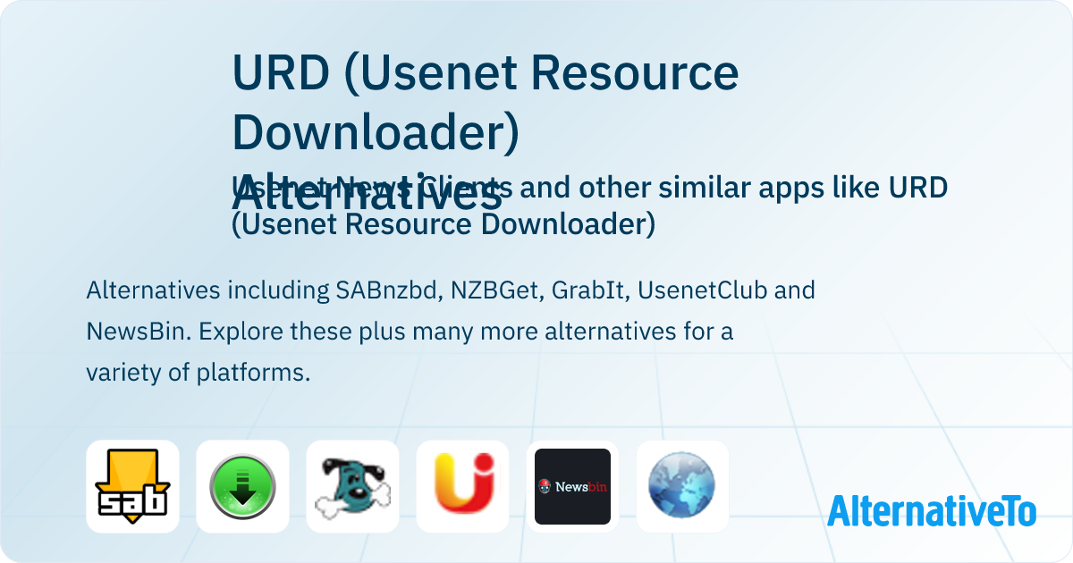 URD (Usenet Resource Downloader) Alternatives: Usenet News Clients ...