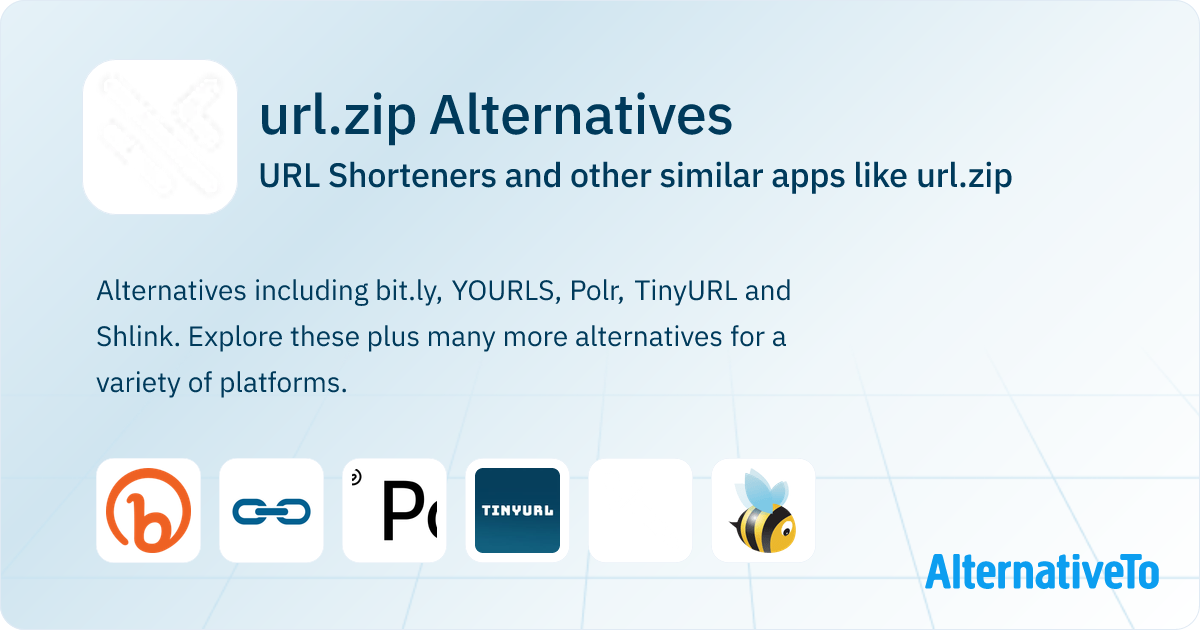 url.zip Alternatives: Top 12 URL Shorteners & Similar Websites ...