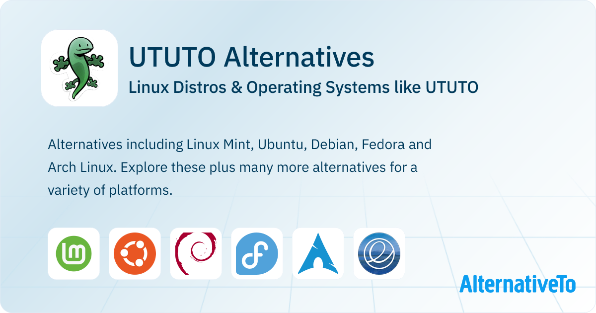 UTUTO Alternatives: Top 12 Linux Distros & Operating Systems ...