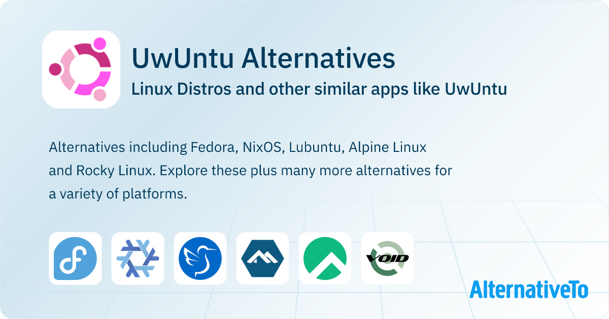 UwUntu Alternatives: Top 12 Linux Distros & Similar Apps | AlternativeTo