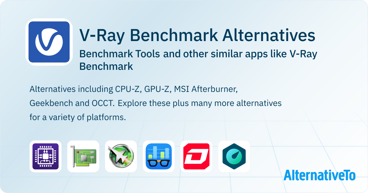 V-Ray Benchmark Alternatives: Top 12 Benchmark Tools & Similar Apps ...
