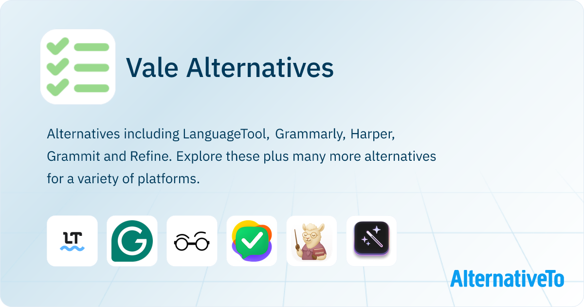 Vale Alternatives - Explore Similar Software | AlternativeTo